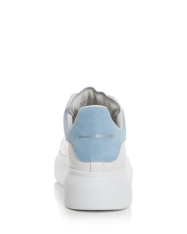 Alexander McQueen Oversized Sneakers - Pale Blue/white