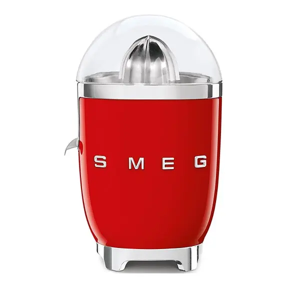 SMEG 50s Retro Style Aesthetic Citrus Juicer - Red