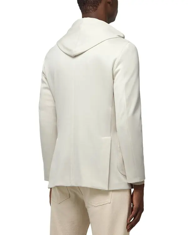 Boggi Milano Madison Sweatshirt Jacket - Cream