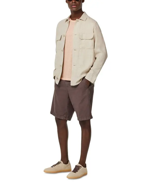 Boggi Milano Bond Linen Shirt Jacket - Beige