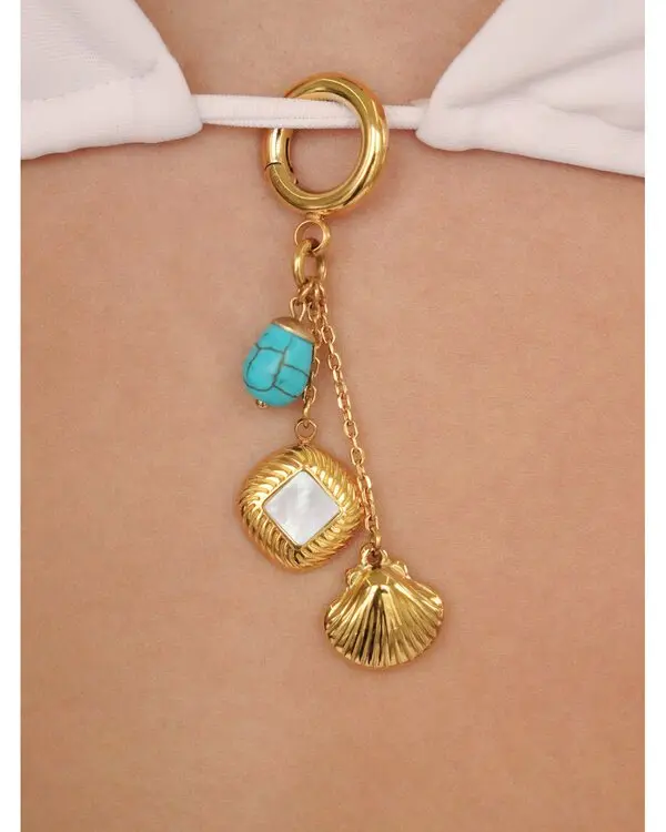 Ettika Golden Shore Charm