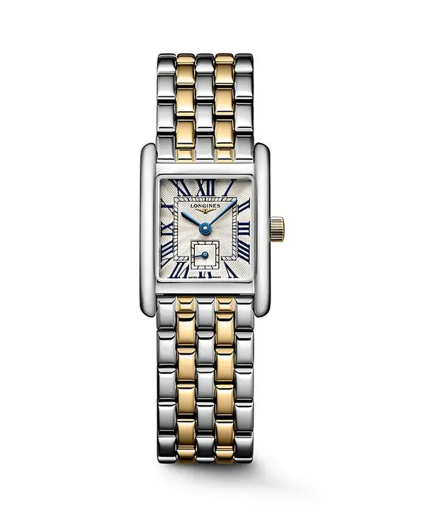 LONGINES Mini Dolcevita Watch, 22mm X 29mm - White/two Tone