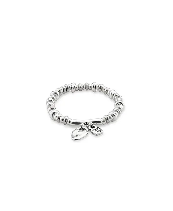UNODE50 Sterling Plated Charm Bracelet - Silver