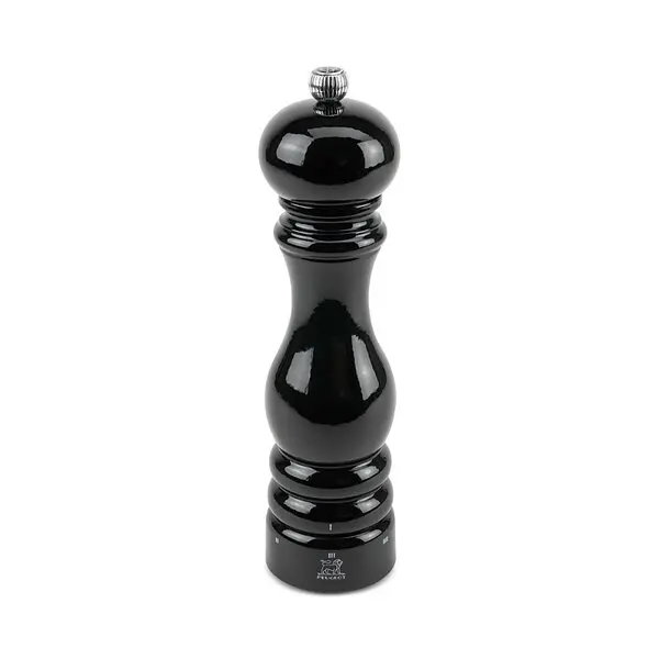 PEUGEOT Paris U'select Zirlion Salt Mill, 9 - Black Lacquer