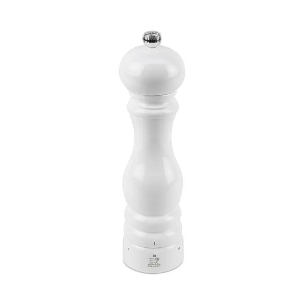 PEUGEOT Paris U'select Zirlion Salt Mill, 9 - White Lacquer