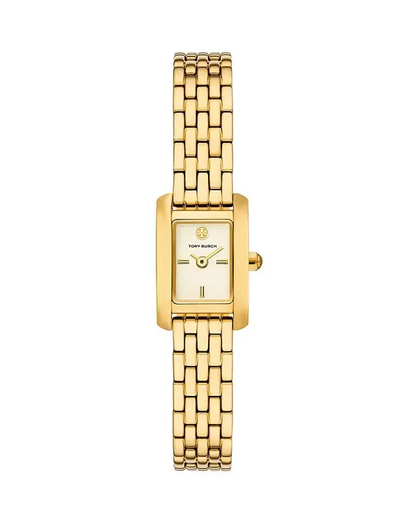 Tory Burch The Mini Eleanor Watch, 17mm X 25mm - Gold/gold