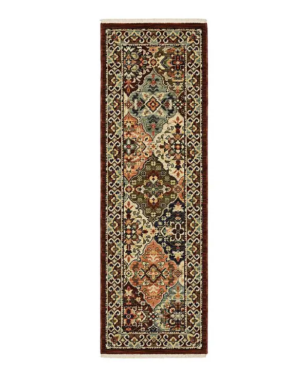 ORIENTAL WEAVERS Lilihan 050x6 Runner Area Rug, 2' X 6 - Red
