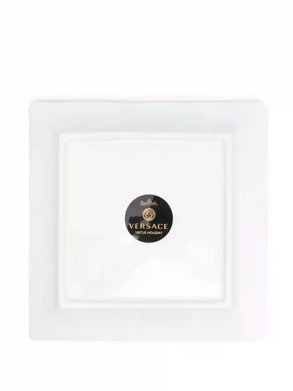 Versace Virtus Holiday Square Plate