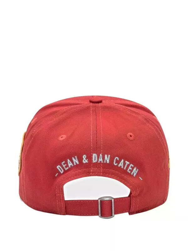 Dsquared2 Logo-print Distressed Baseball Cap