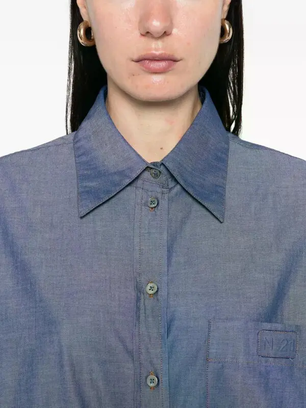 N°21 Patch-pocket Shirt