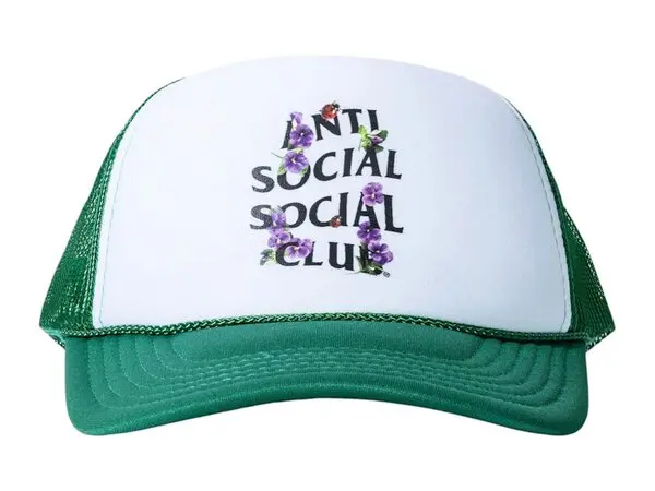ANTI SOCIAL SOCIAL CLUB Coccinellidae Cap - White/green