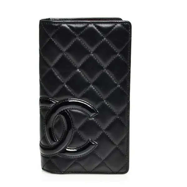 Chanel Cambon Yen Wallet - Black