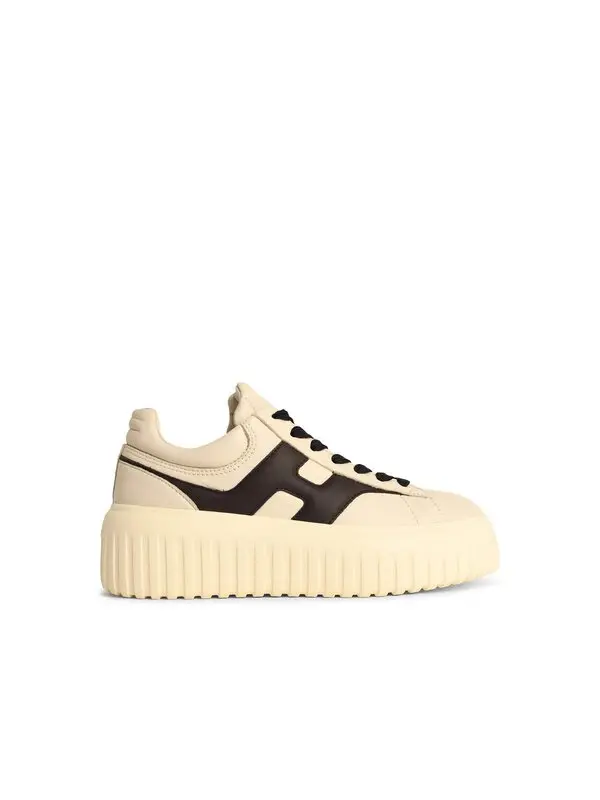 Hogan H-stripes Leather Sneakers