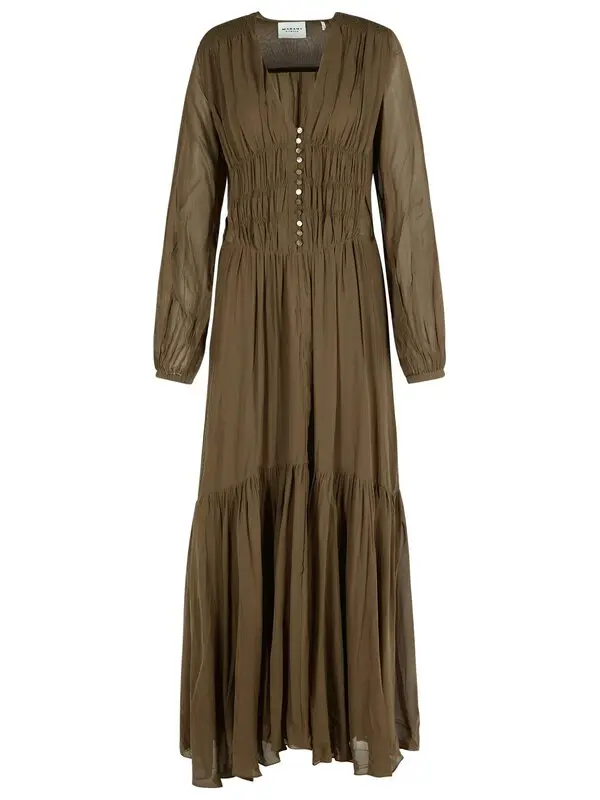 Isabel Marant ETOILE Briane Maxi Dress - Green