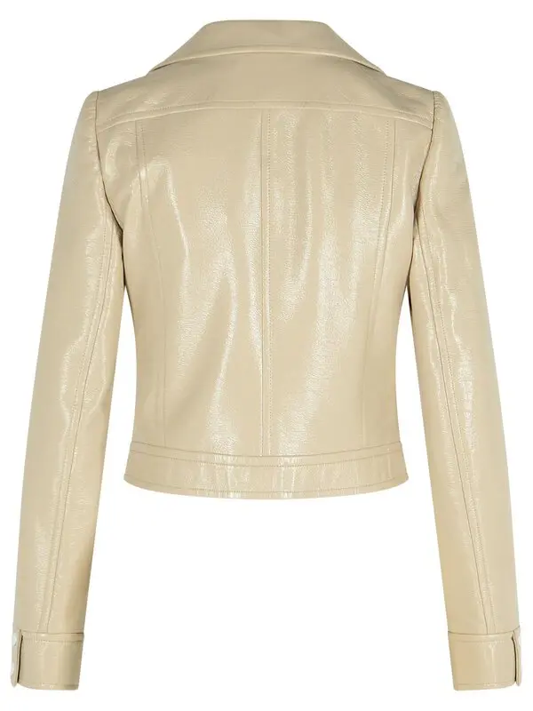 COURREGES Re-edition Cotton Blend Jacket - Ivory