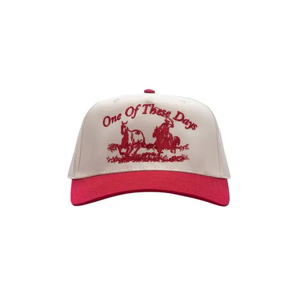 ONE OF THESE DAYS Just For A Moment Cap - Red