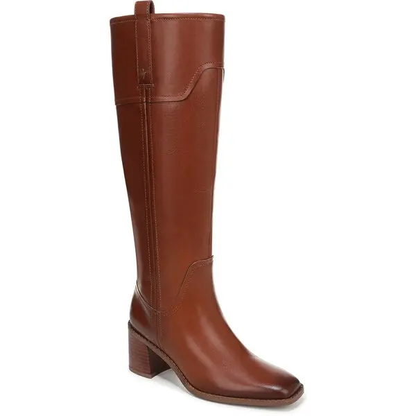27 EDIT NATURALIZER Leather Knee High Boots - Cider Spice Brown