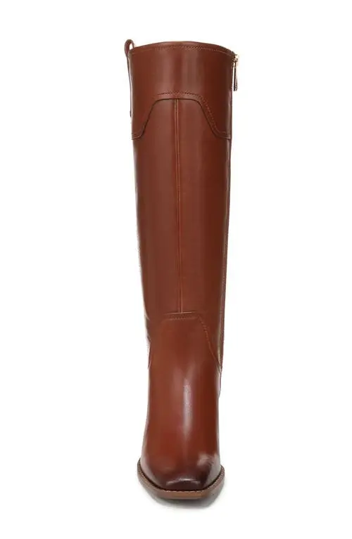 27 EDIT NATURALIZER Leather Knee High Boots - Cider Spice Brown