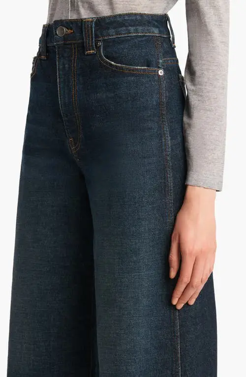 Khaite Dane High-waist Wide-leg Jeans - Lansing