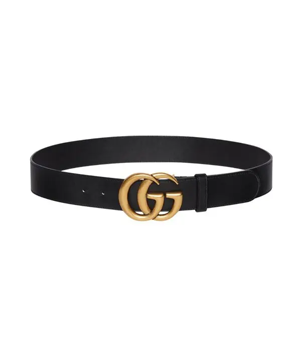 Gucci Gg Marmont Wide Leather Belt