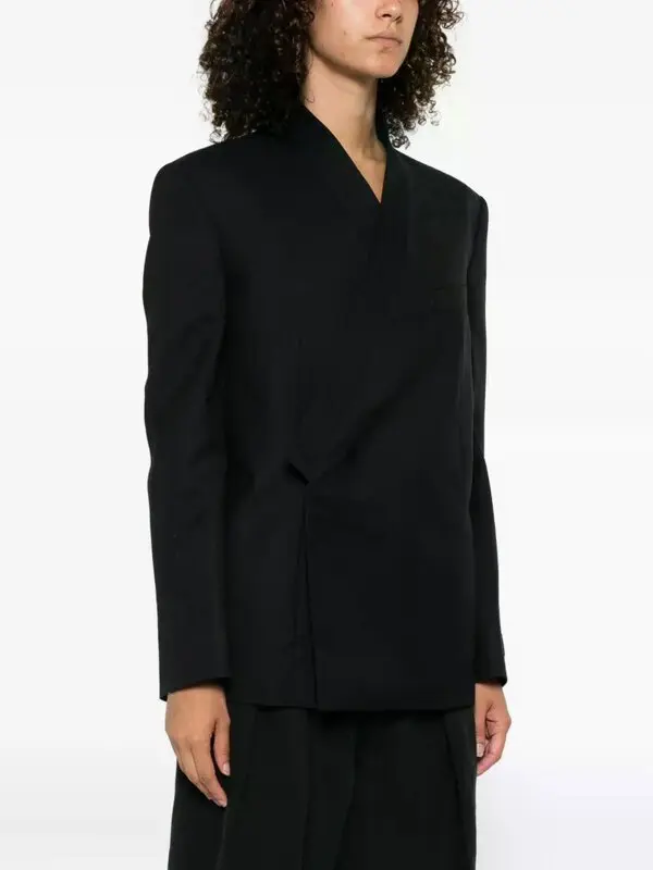 Kenzo Asymmetric Wrap Jacket