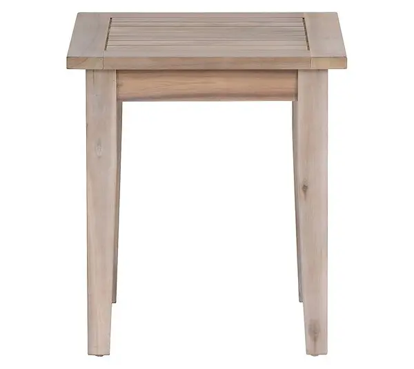 LINON Home Teagon Nat Side Table