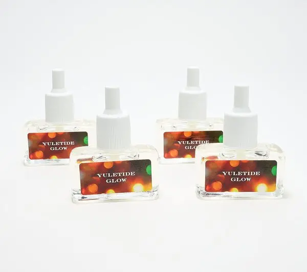 HOMEWORX BY SLATKIN + CO. S/4 Yuletide Glow Diffuser Oils - One-color
