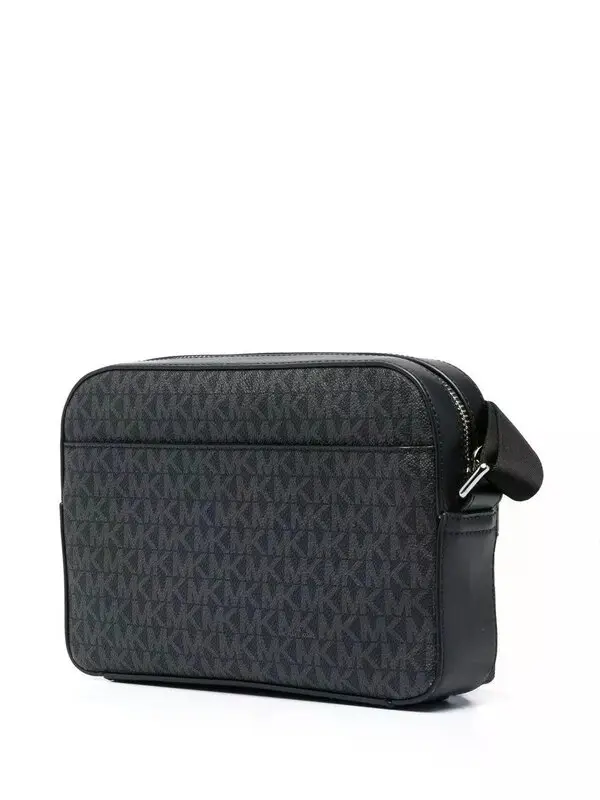 Michael Kors Monogram Embossed Shoulder Bag