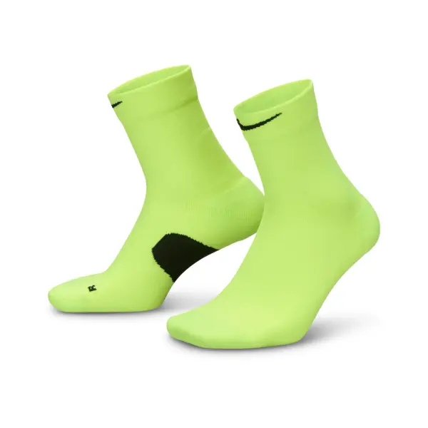 Nike Running Midweight Micro Crew Socks - Yellow