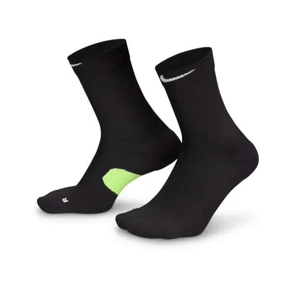 Nike Running Midweight Crew Socks - Black
