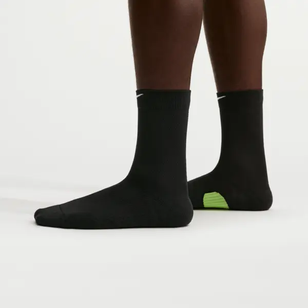 Nike Running Midweight Crew Socks - Black