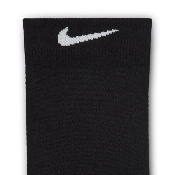 Nike Run Midweight Running Crew Socks - Black