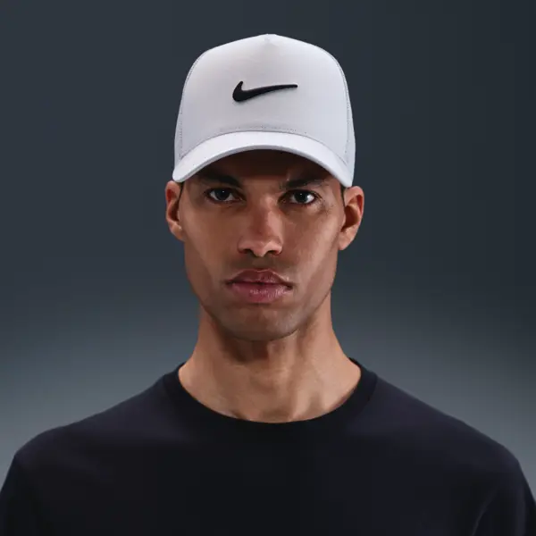 Nike Rise Structured Trucker Cap - Grey