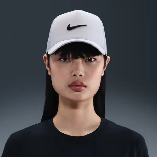 Nike Rise Structured Trucker Cap - Grey