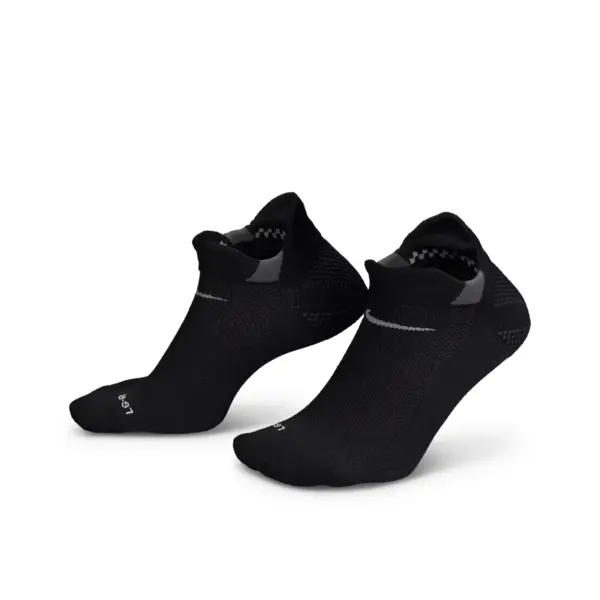 Nike Running Lightweight No-show Socks - Black