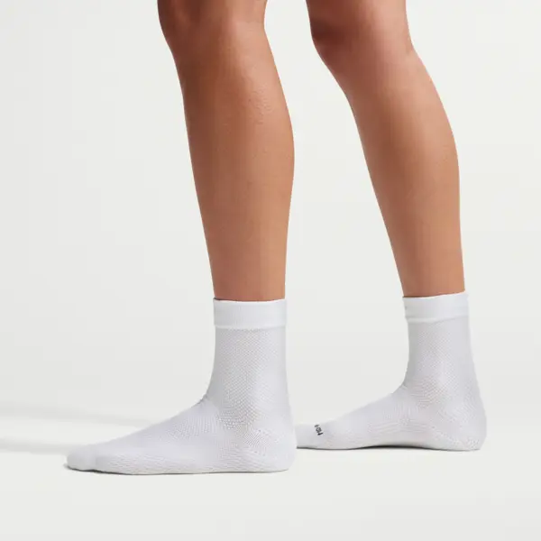 Nike Run Lightweight Sports Micro-crew Socks - White
