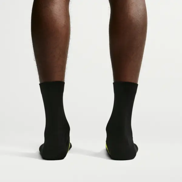 Nike Run Midweight Running Micro-crew Socks - Black