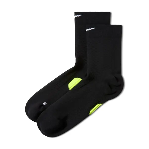 Nike Run Midweight Running Micro-crew Socks - Black