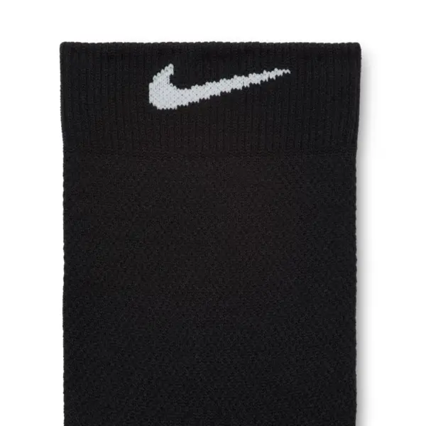 Nike Run Midweight Running Micro-crew Socks - Black