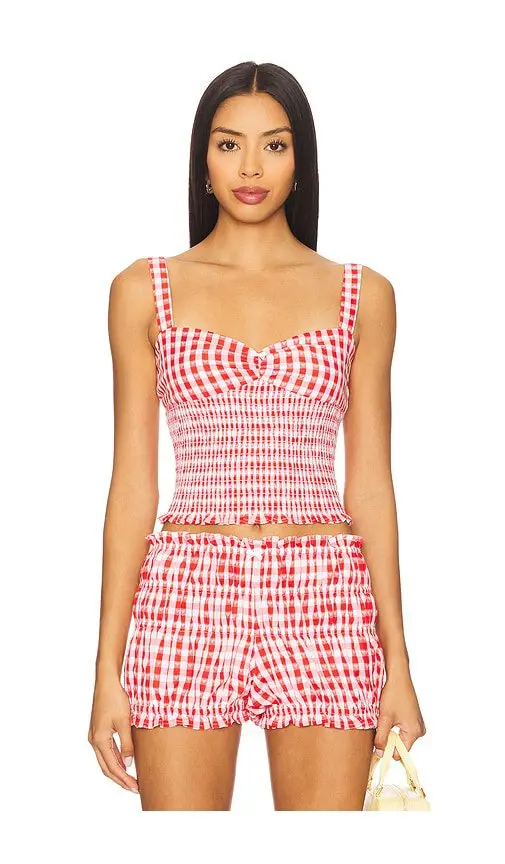 Majorelle Roxy Top - Red