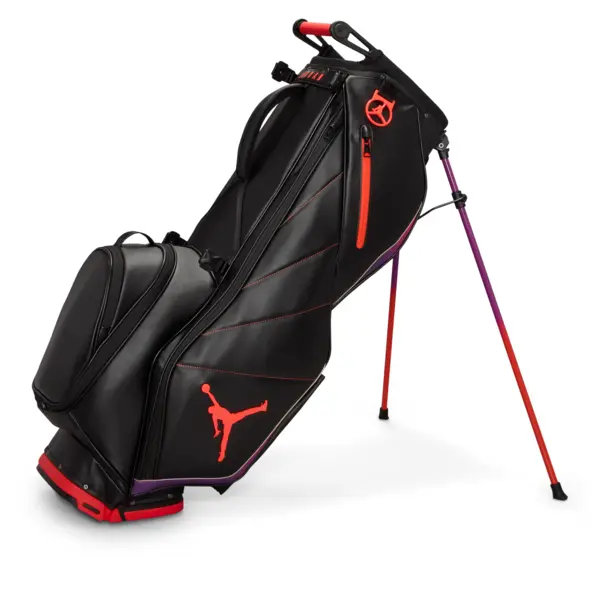 JORDAN Fade Away Luxe 6-way Golf Bag - Black | Editorialist