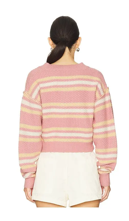 Free People Lila Stripe Cardigan