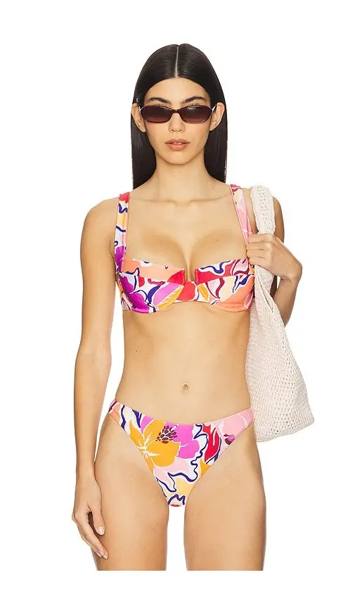 L*Space Mako X Aloha Bikini Top - Lost In The Blooms