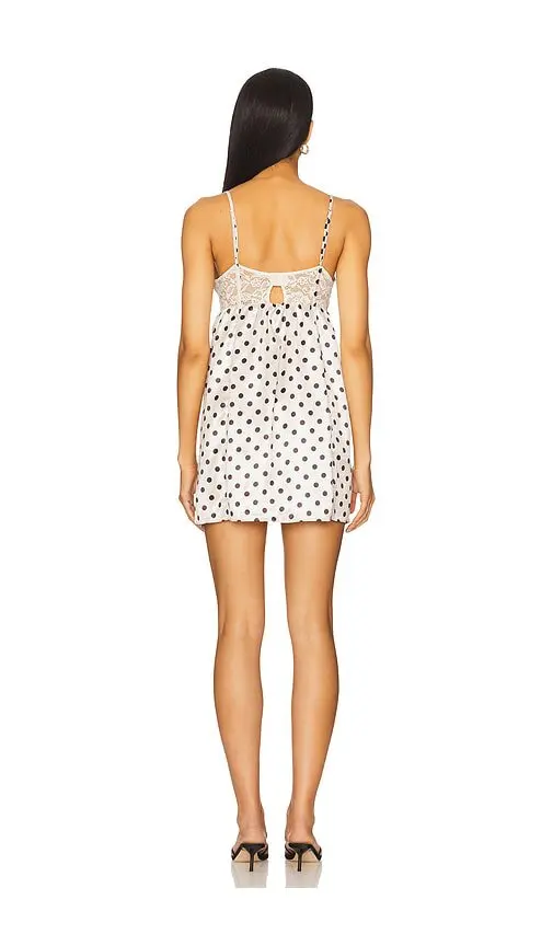 Free People X Intimately Fp Midnight Muse Mini Slip Dress