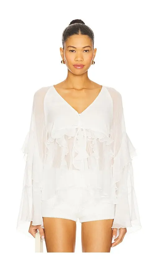 Bardot Rosalo Ruffle Blouse