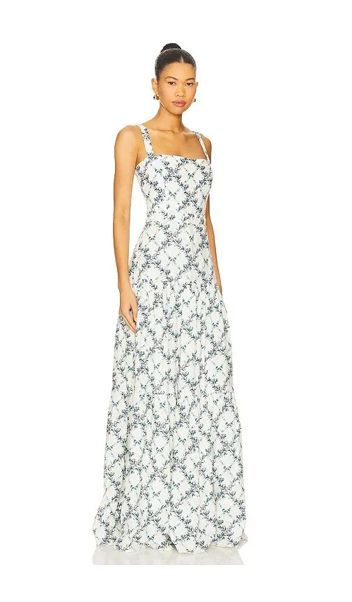 Agua Bendita Lima Gloriosa Dress - Multicolor