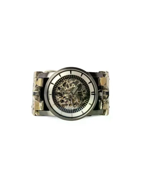 PARTS OF FOUR Skeleton 42mm Watch - Gold