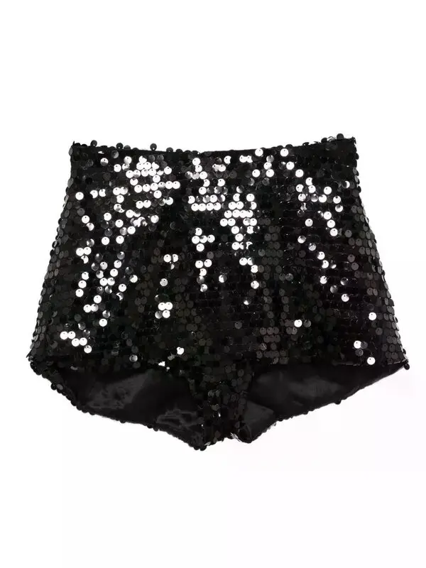 XENIA MAGERA Sequin Shorts