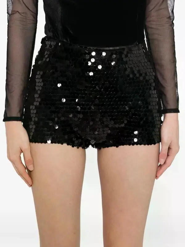 XENIA MAGERA Sequin Shorts
