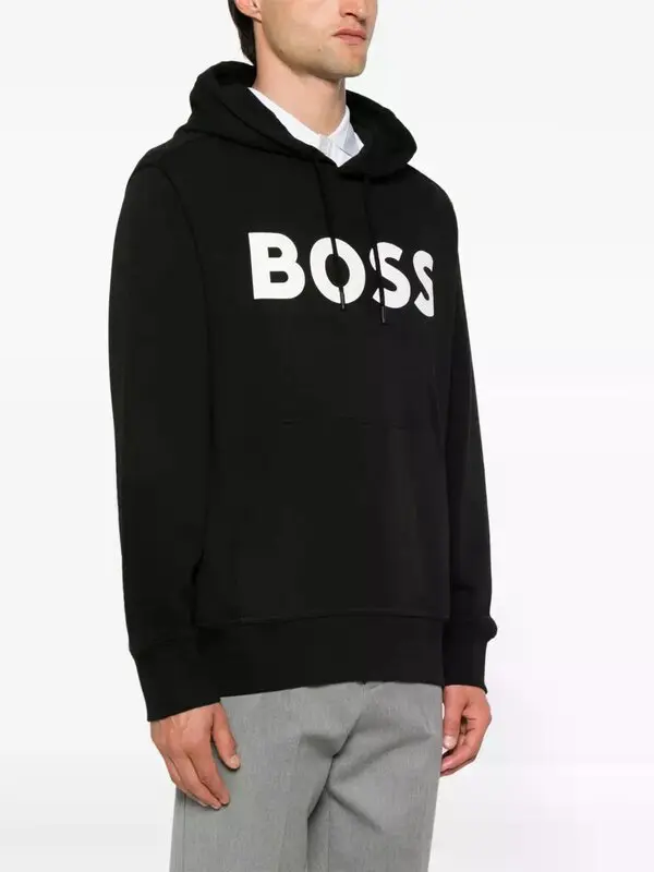 BOSS Logo-print Hoodie